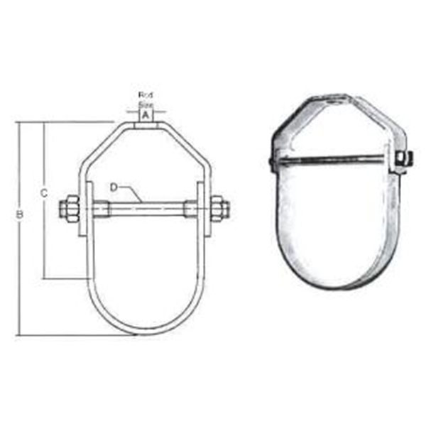 China 235SS Stainless Steel Standard Clevis Hanger Manufacturers ...